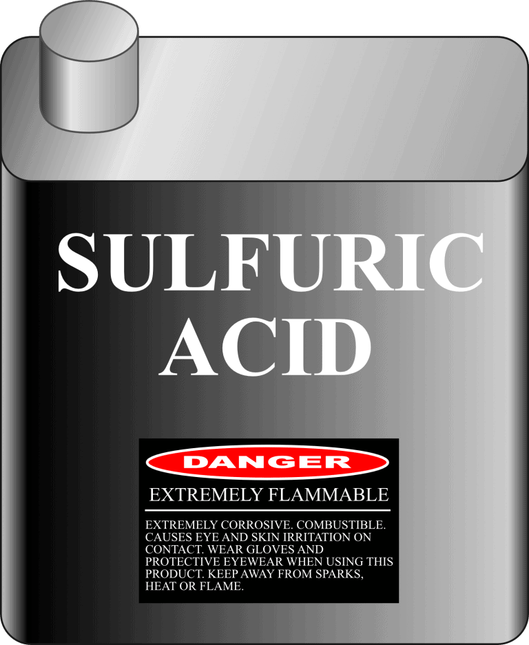 The Hazards of Sulfuric Acid - KHA Online-SDS Management